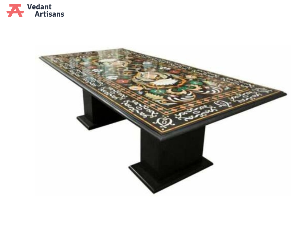 Buy Marble Dining Table Top in USA | Vedant Artisans